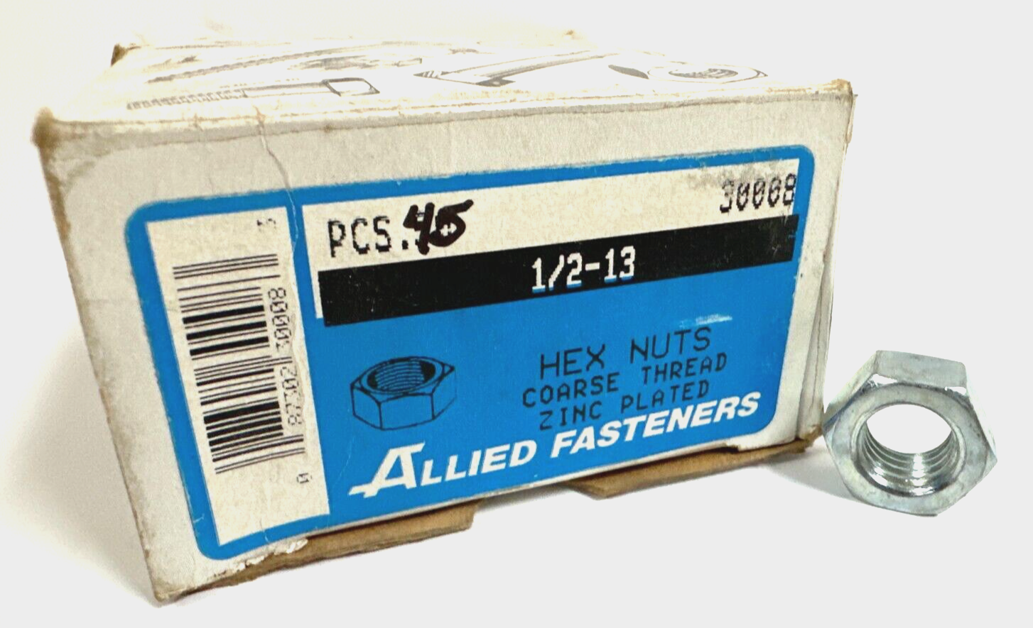 ALLIED FASTENERS HEX NUT 1/2-13 **LOT OF 45** | eBay