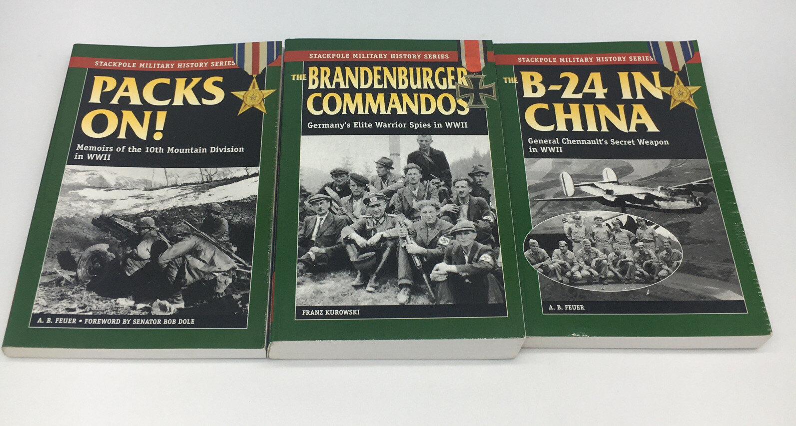 The Brandenburger Commandos/ Packs On/ B24 In China Stackpole Military ...