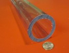 Polycarbonate Lexan Clear Tube 2.0" x 1.50" x 1/4" Wall (2" x 1 1/2 ...