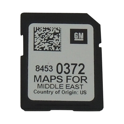 84364482 Navigation Data Maps SD Card Middle East MAM 2018-19 ATS CTS ...