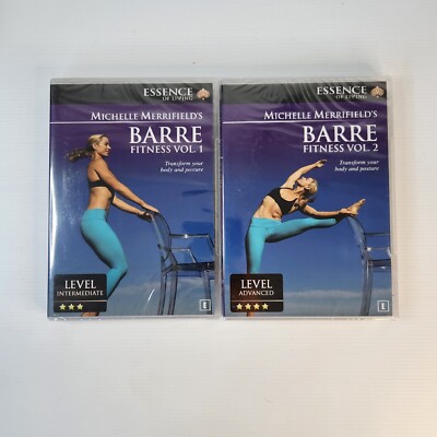 Michelle Merrifield's Barre Fitness Vol 1 & 2 DVD Region Free PAL New ...