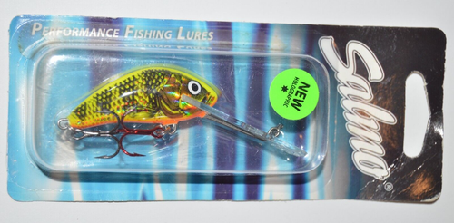 salmo crankbait hornet 5sdr h5sdr-gfp 2" 1/4oz floating gold flo perch ...