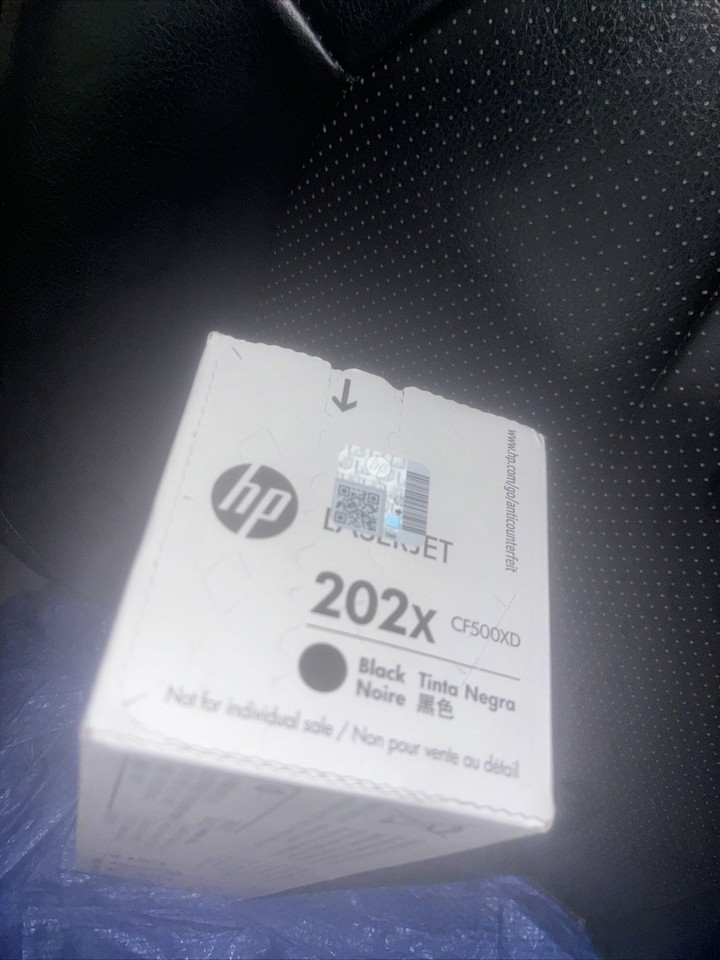 HP 202X Laser jet Toner Cartridge - Black (CF500XD) M254,MFP, M281 193808475108| eBay