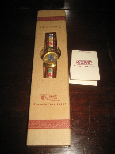 Adult Sized Boxed Steiff Teddy Bear Watch With New Battery | eBay UK