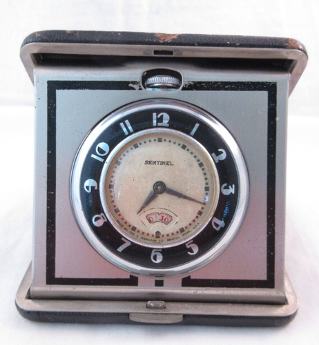 Vintage Ingraham Sentinel Pocket Watch with Travel Case | eBay