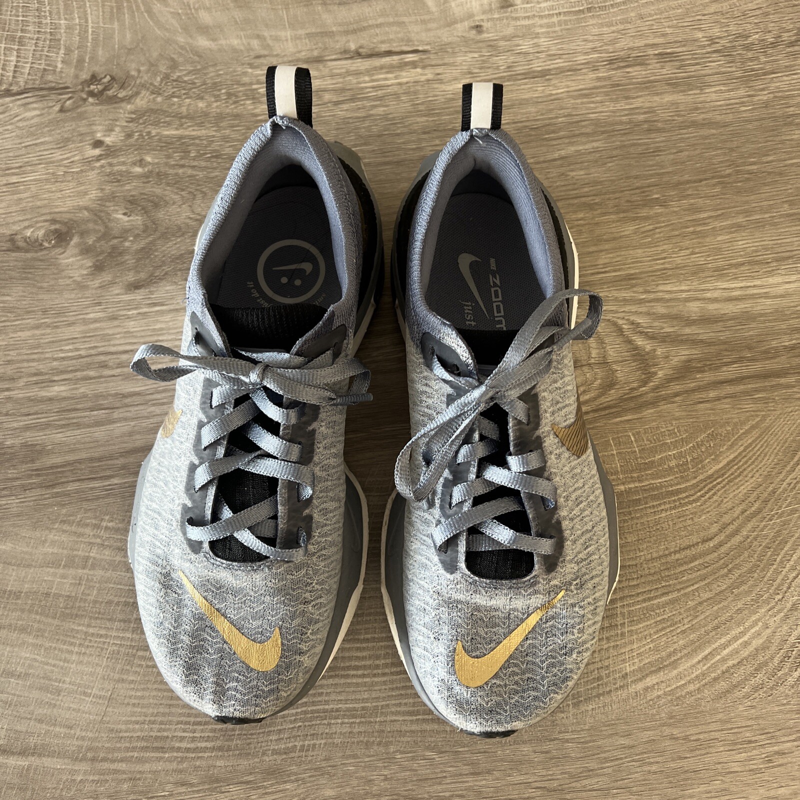 Nike ZoomX Invincible 3 Ashen Slate Metallic Gold Sho… - Gem