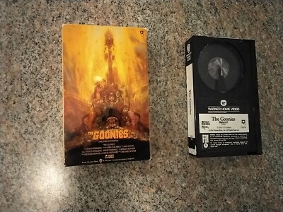 THE GOONIES Beta Not VHS Warner 1986 Betamax Short Box Spielberg RARE ...