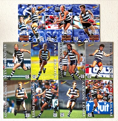 1995 AFL SELECT SERIES 2 GEELONG CATS BASE TEAM SET | eBay Australia