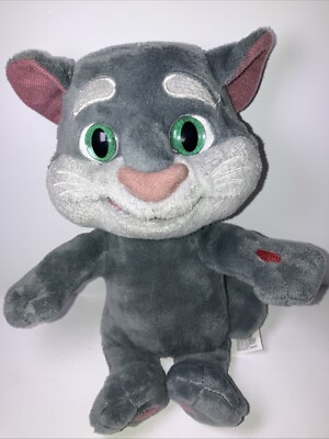Official Talking Tom & Friends 10 Inch Tom Plush Toy with Interactive ...