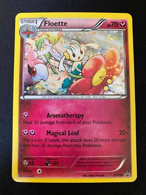 Floette Holo XY139 - XY Black Star Promo 2016 - Pokemon TCG Card LP ...