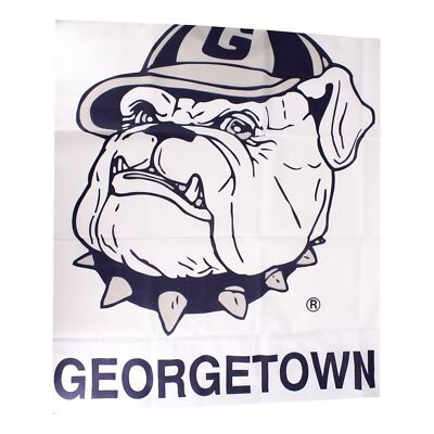 Georgetown University College Collegiate Flag 29 x 41.5 Inch White Blue ...