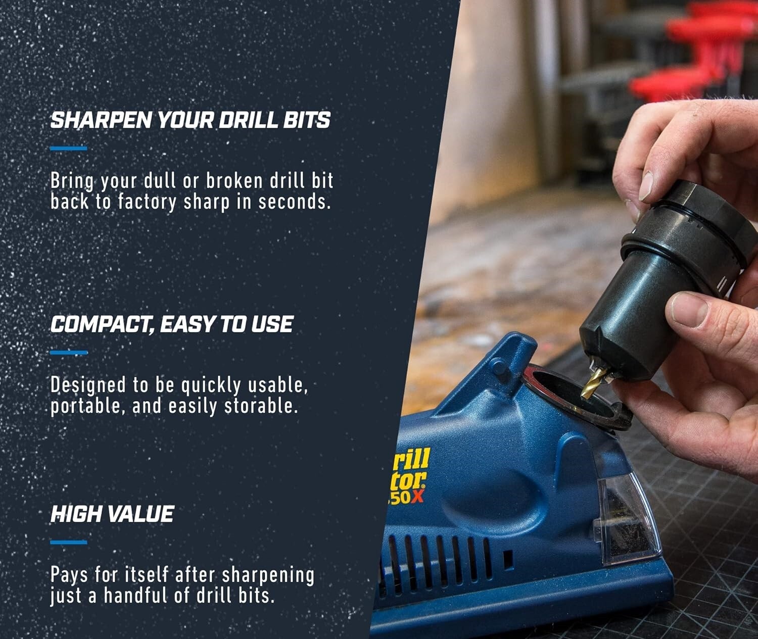 Drill Doctor DD350X Drill Bit Sharpener | eBay
