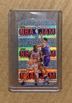 Michael Jordan Kobe Bryant 1999 NBA JAM Acclaim Refractor Tobacco ...