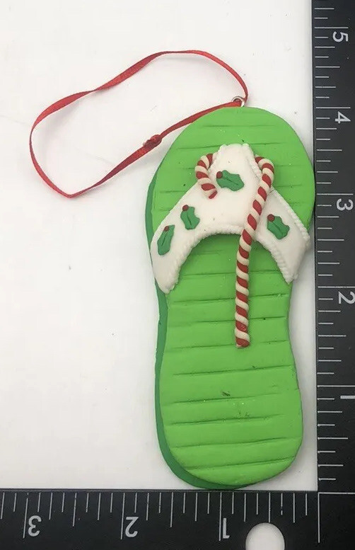 Green Sandal Christmas ornament | eBay