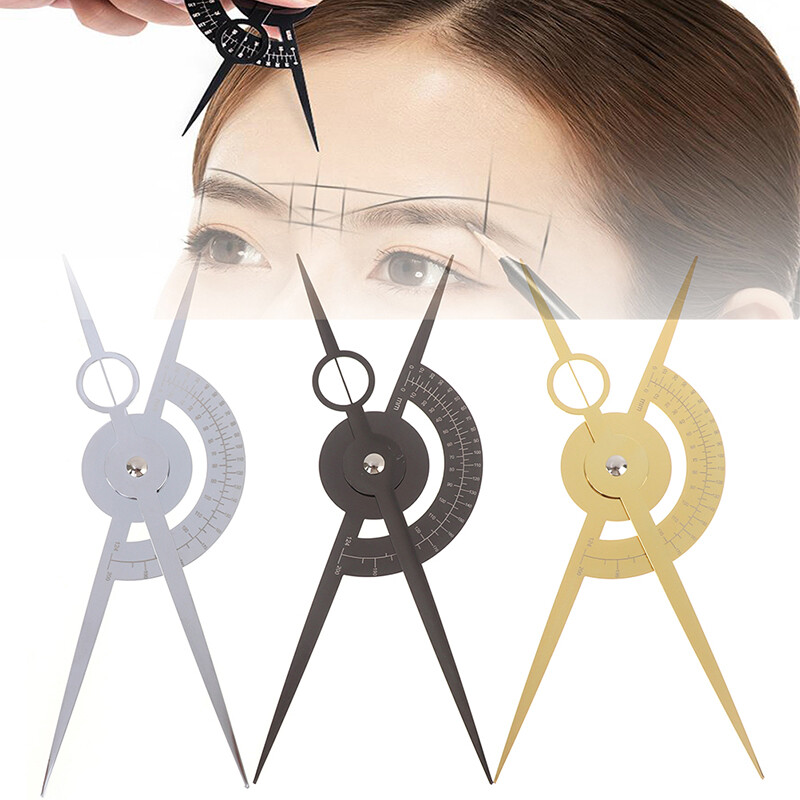 Stainless Steel Golden Ratio Eyebrow Ruler Guide Permanent Tattoo ...