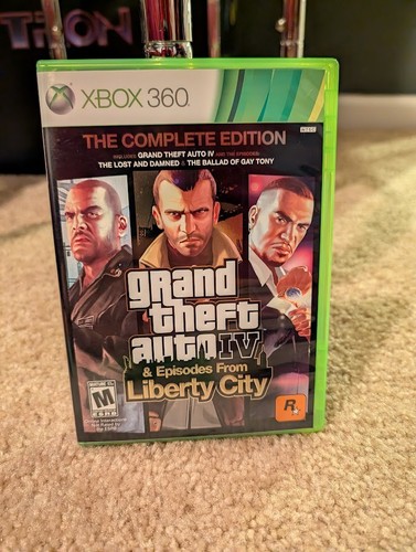 Grand Theft Auto IV: The Complete Edition (Microsoft Xbox 360, 2017 ...
