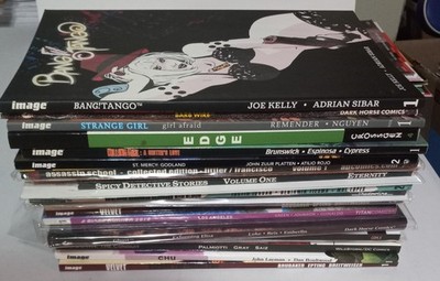 Huge tpb lot 20 books Girls w Guns GHOST VELVET BARB WIRE & others LOT ...