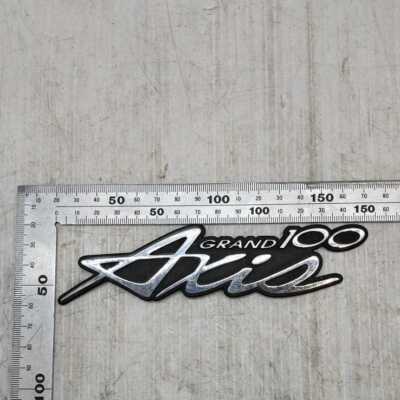 JDM 0405 22 Yamaha Grand Axis 100 GRAND Axis100 Side Cover Emblem 1 ...