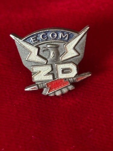 ECOM ZD Military Eagle Lightning Bolt In Talons ?European Command Nato ...