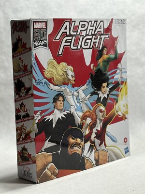 Marvel Legends 80th Anniversary Alpha Flight Box Set Of 6 New In Box | eBay