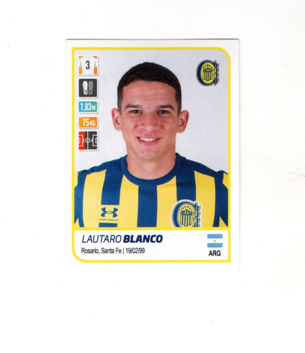 Lautaro Blanco #382 Rookie Sticker - Panini Futbol Argentino 20/21 | eBay