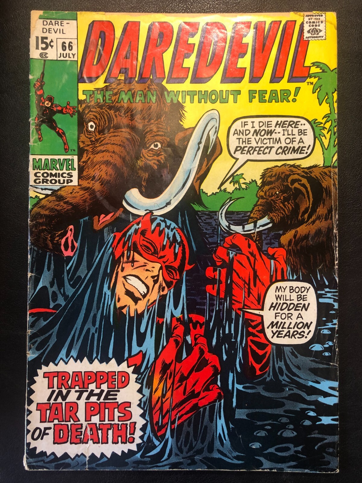 Daredevil Issue #66 Marvel Comic Book 1970 | eBay