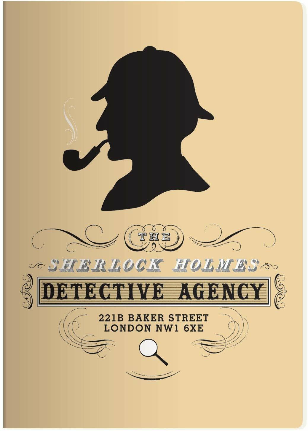 SHERLOCK HOLMES Notebook, 64 Pages, 4.75" by 7", by Unemployed ...