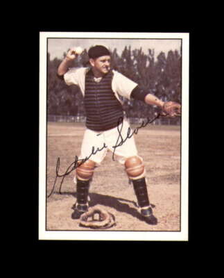 Charlie Silvera Signed 1979 TCMA History Series New York Yankees ...