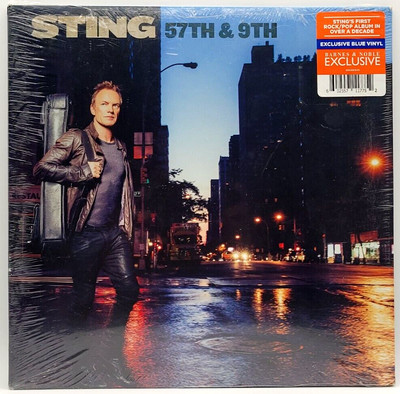 STING - 57TH & 9TH - *FACTORY SEALED LP* *BLUE COLORED VINYL* | eBay