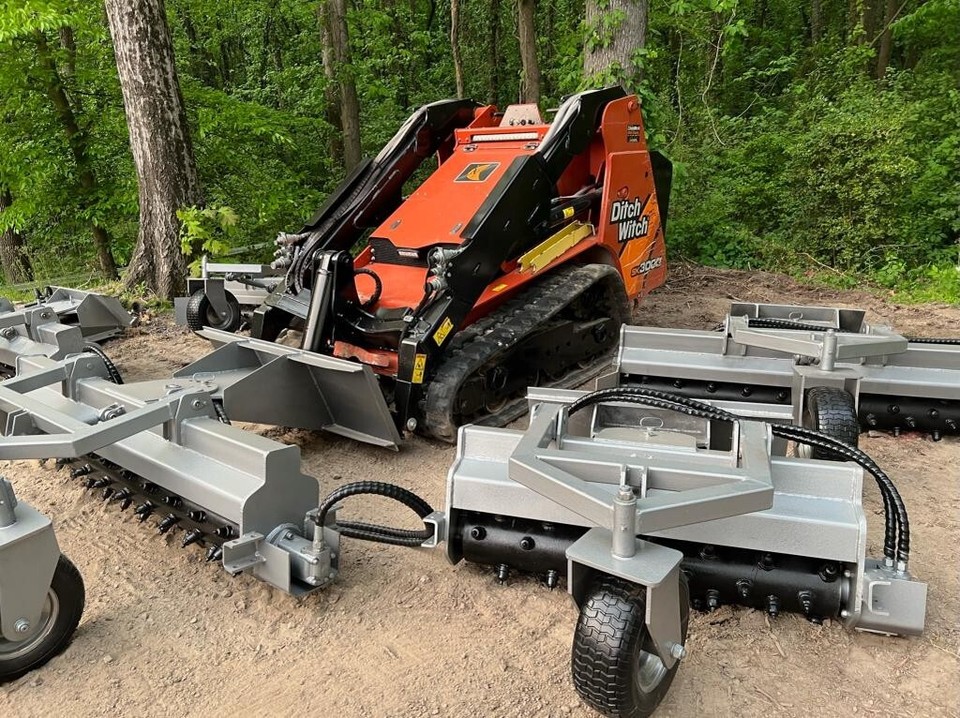 2024 Gen4 Power Rake For Toro Dingo, Boxer, Vermeer, DW, Mini Skid ...