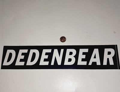 LARGE DEDENBEAR Sticker / Decal ORIGINAL old stock | eBay