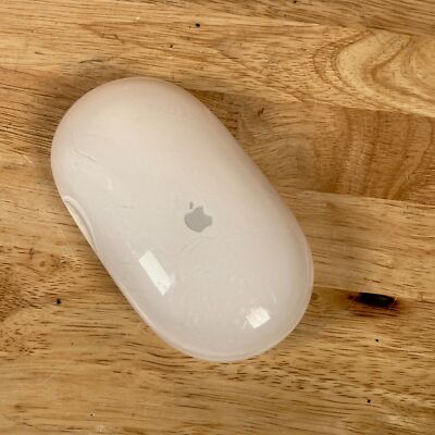 Apple A1015 White Wireless Bluetooth Sleek Design 2-Button Optical ...