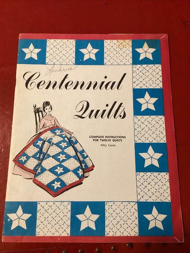 Centennial Quilts Pattern Booklet Vtg Instructions For Twelve Quilts | eBay