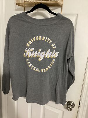 Victoria Secret PINK UCF Knights Womens Long Sleeve Jersey Shirt Small ...