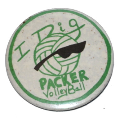 I DIG PACKER VOLLEYBALL West Fargo High School Pinback Button 6 | eBay