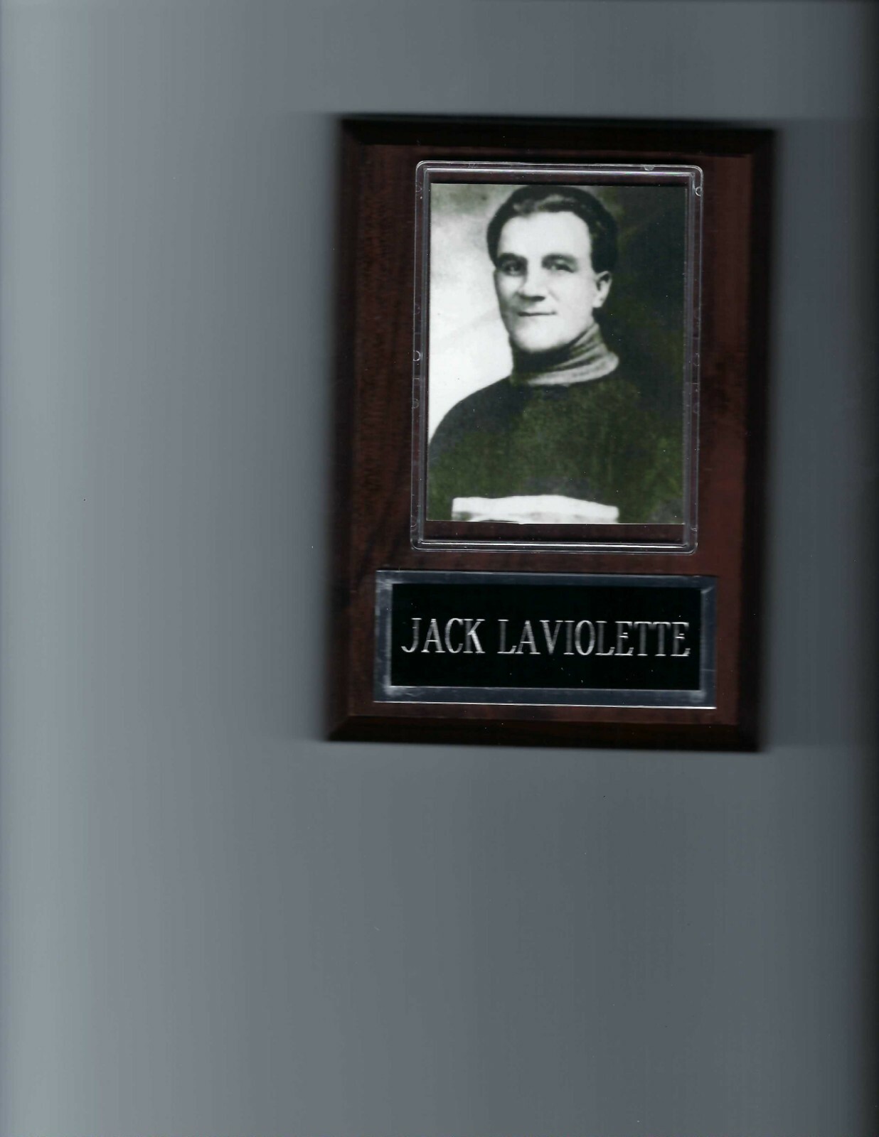 JACK LAVIOLETTE PLAQUE MONTREAL CANADIENS HOCKEY NHL | eBay
