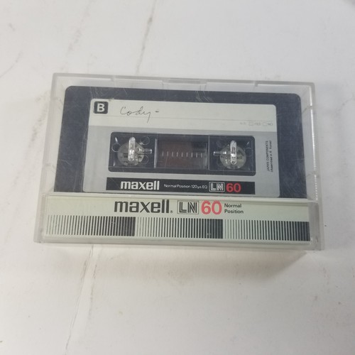 MAXELL LN 60 AUDIO CASSETTE TAPE JAPAN | eBay