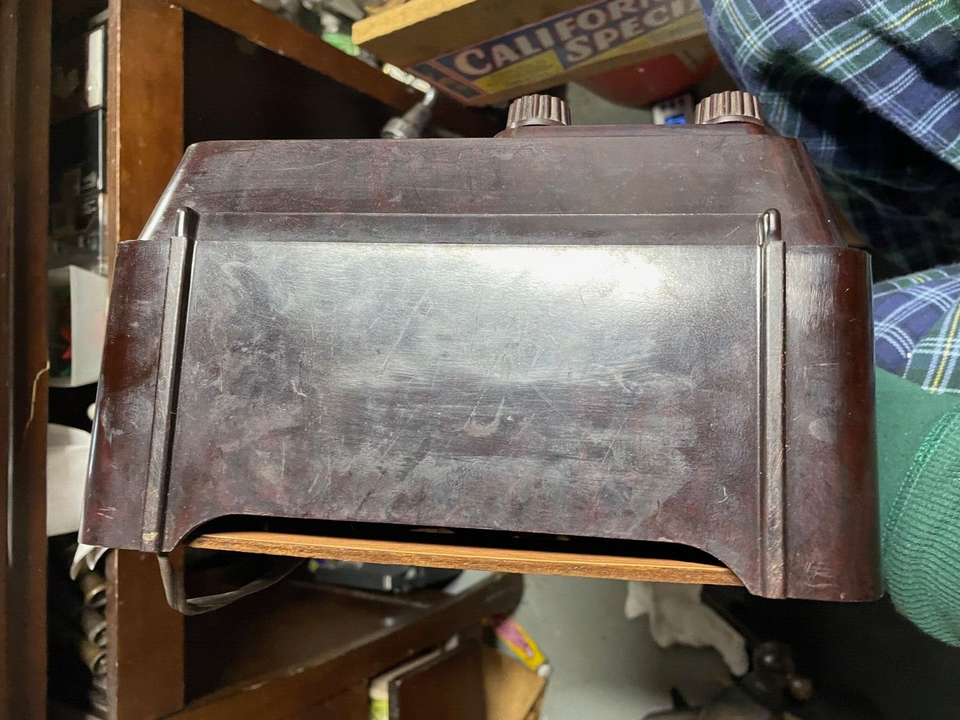 1940's AIR KING MODEL 4705 Tube Radio WW2 Tuner Bakelite Working | eBay