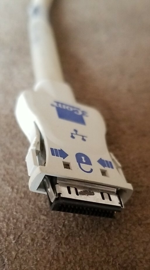3Com Megahertz 3c-pc-combo-cbl PC Card LAN Dongle Cable for 10base-t and Coax for sale online | eBay