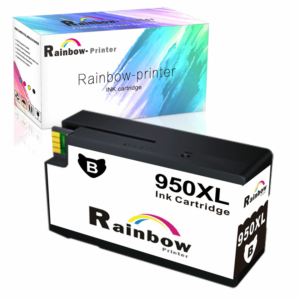 4x 950XL 951XL Ink Cartridges for HP Officejet Pro 8615 8616 8100 8620 ...