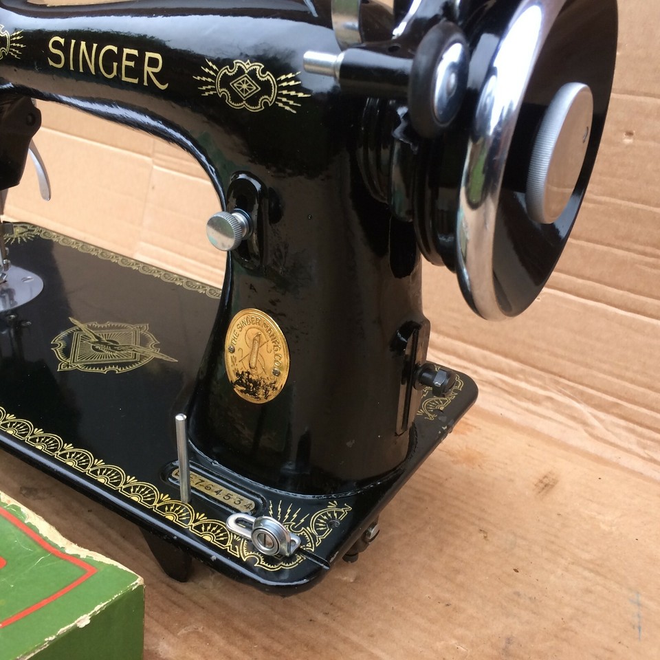 Singer 15k80 RAF Decals sewing Machine with attachments | eBay UK