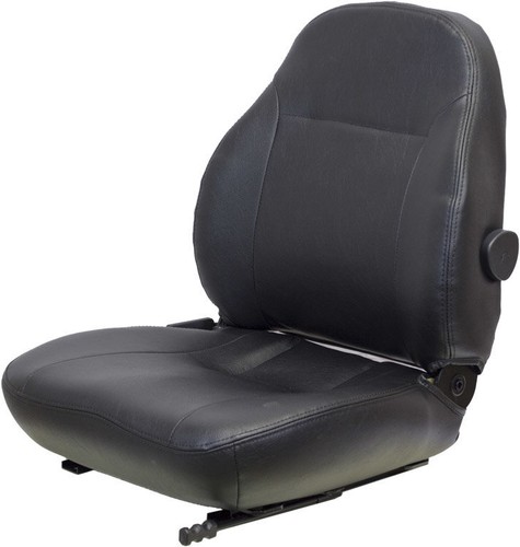 Fits JCB Telehandler Seat Assembly - Fits Various Models - Black Vinyl ...