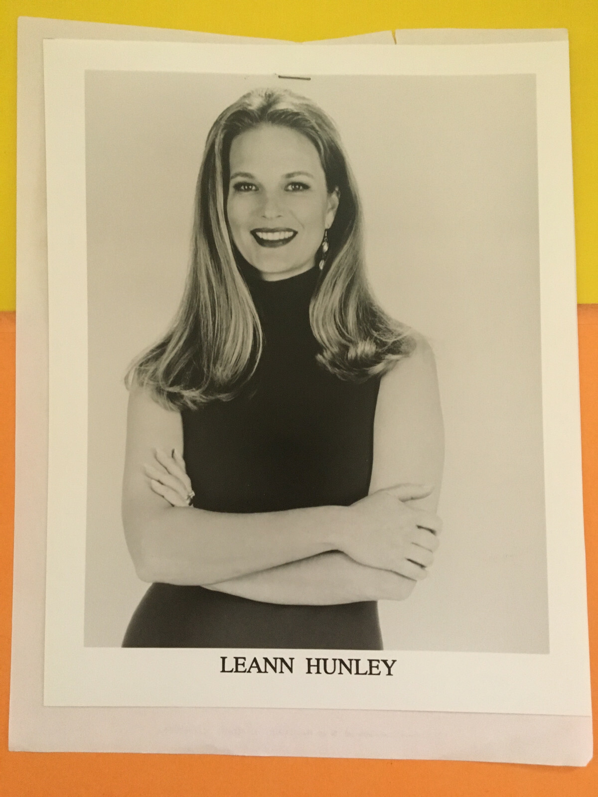 Leann Hunley, Dynasty , original talent agency headshot photo W/credits ...