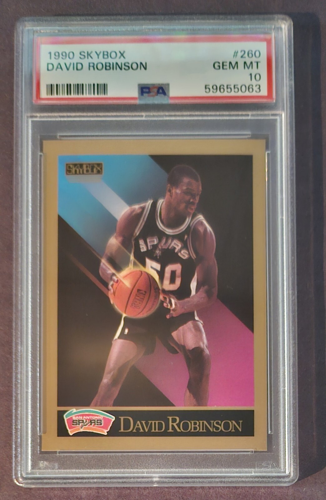 David Robinson 1990 SkyBox Base Price Guide - Sports Card Investor