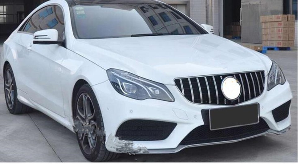 C207 GT GTR Vertical Grille For Mercedes Benz E Coupe C207 2014-2017 ...