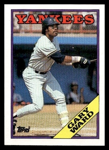 1988 Topps #235 Gary Ward New York Yankees Baseball card | eBay