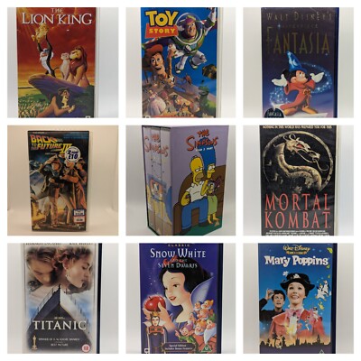 VHS Cassette Tapes Movies - Select Your Preferred Ones. | eBay UK
