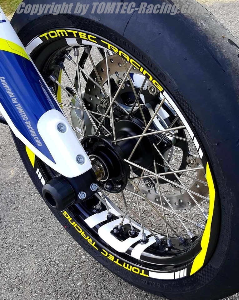 Stickers Rims Stickers Supermoto Husqvarna 701 Husky FS Fe 350 450 501 ...