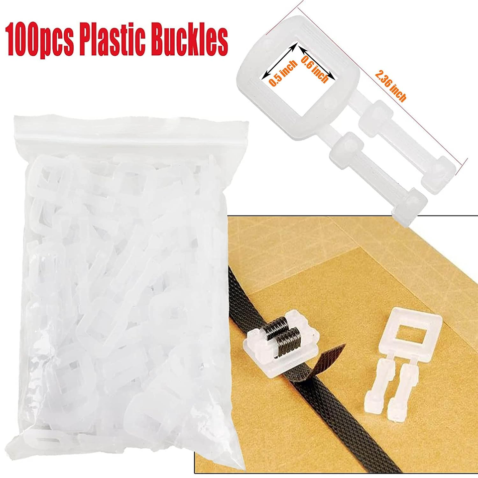 Box Packing Strapping Tool, Polypropylene Pallet/Box Strapping Kit: 330 ...
