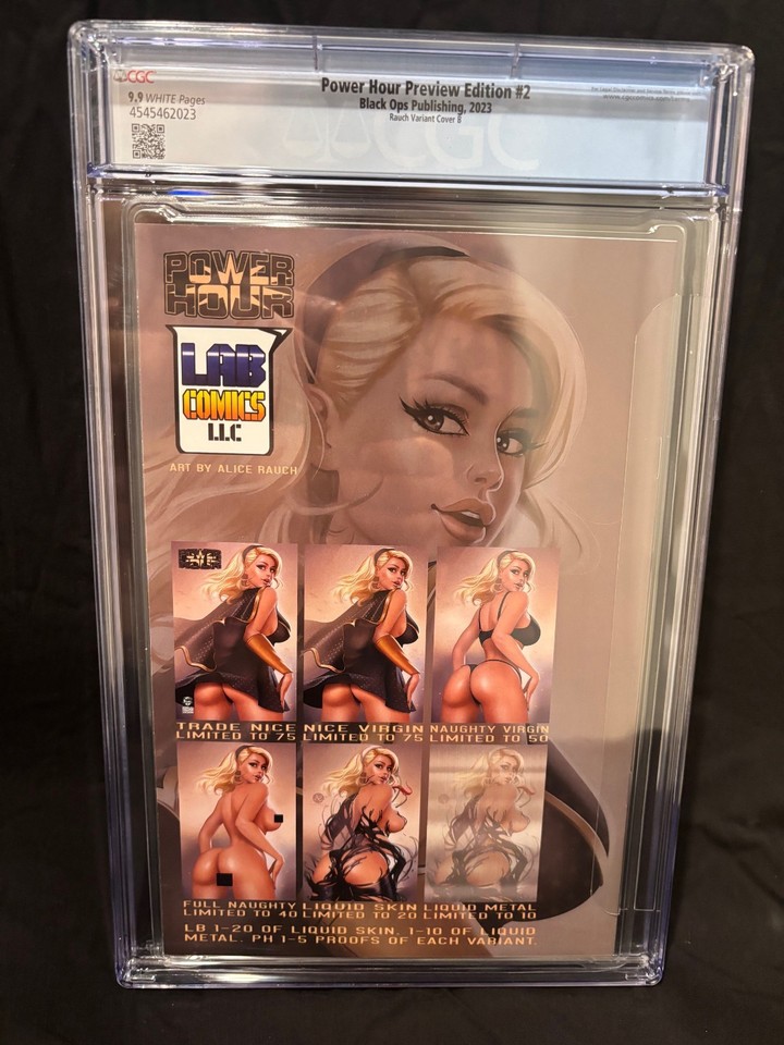 Power Hour #2 | Starlight | Alice Rauch | CGC 9.9 MINT | Cover B ...
